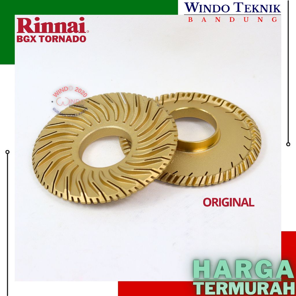 Jual BURNER RINNAI BGX ORIGINAL | BARNER KOMPOR GAS RINNAI BGX TORNADO ...