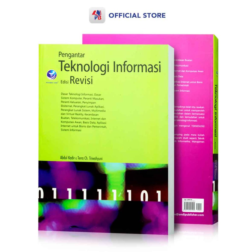 Jual Buku Pengantar Teknologi Informasi Edisi Revisi / Penerbit Andi / ANDI OFFSET - AO | Shopee ...