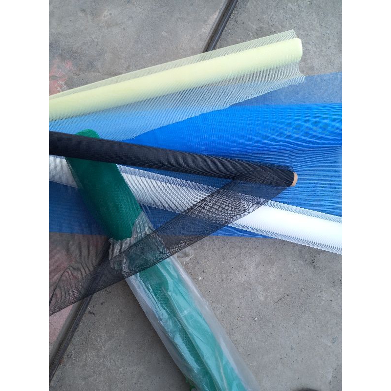 Jual KAIN KASA STRIMIN JARING ANTI NYAMUK SERANGGA / KAWAT NYAMUK NYLON ...