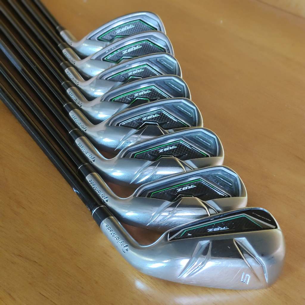 Jual Taylormade RBZ Iron Set 5-9,P,A,S Stick Golf RB-55 Flex R ironset ...