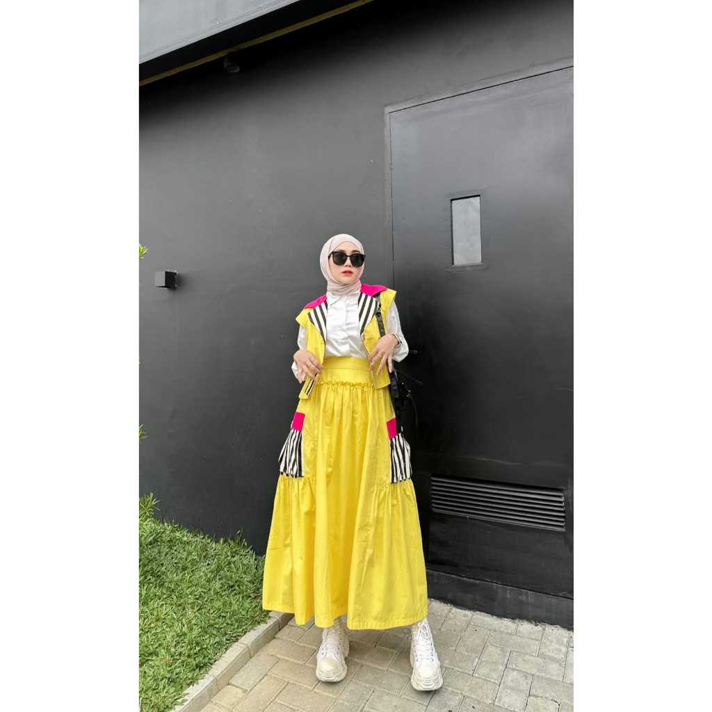 Jual Sacoll Viona Set Kuning Modern dengan Model yang Lucu dan Menarik ...