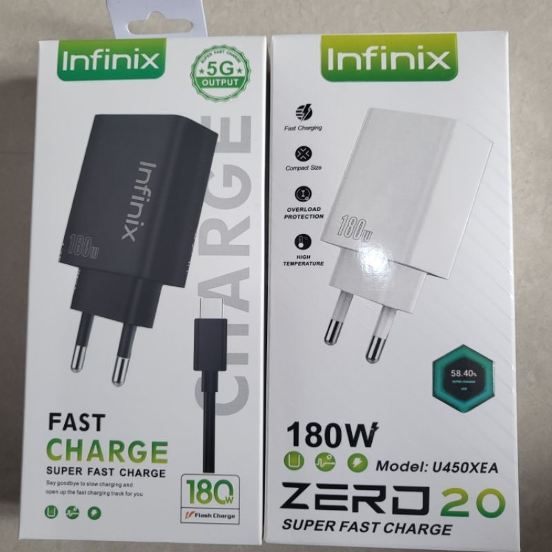 Jual CHARGER INFINIX FAST CHARGER 180 W MICRO DAN TIPE C | Shopee Indonesia