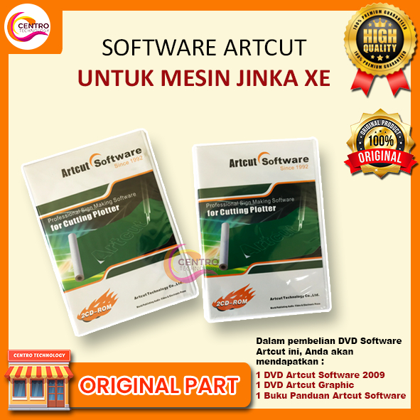 Jual Software Artcut 2009 Cutting Sticker | DVD Software Artcut Mesin Jinka | Shopee Indonesia