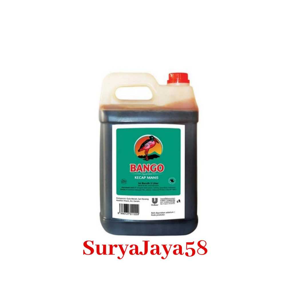 Jual Bango kecap manis 6,2kg |kecap manis bango derigen | HORECA| Kecap ...