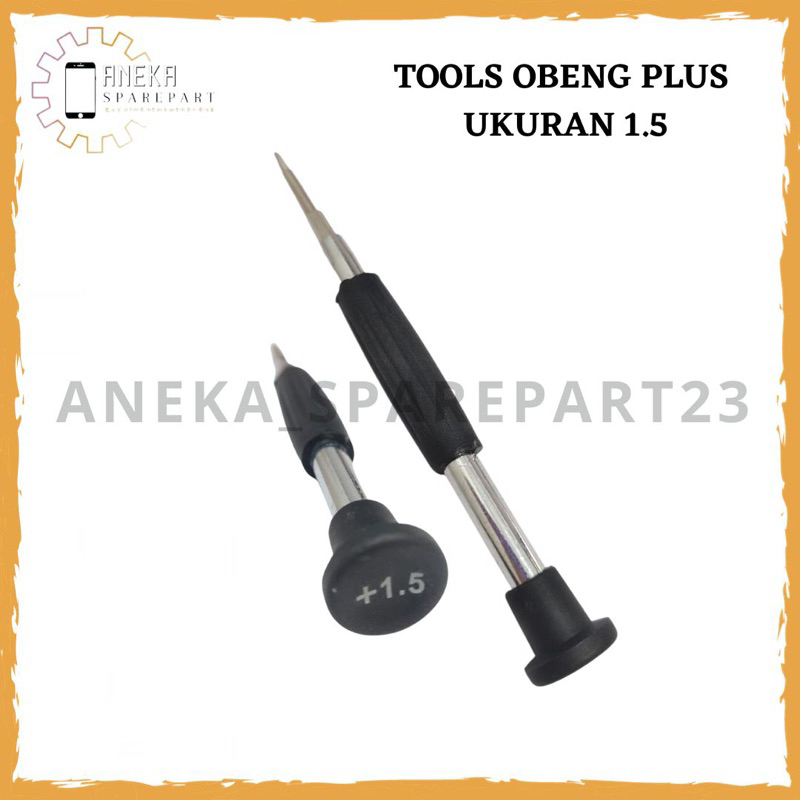 Jual Tools Obeng Hp Plus + Uk kecil 1.5 Universal Semua Jenis Hp ...