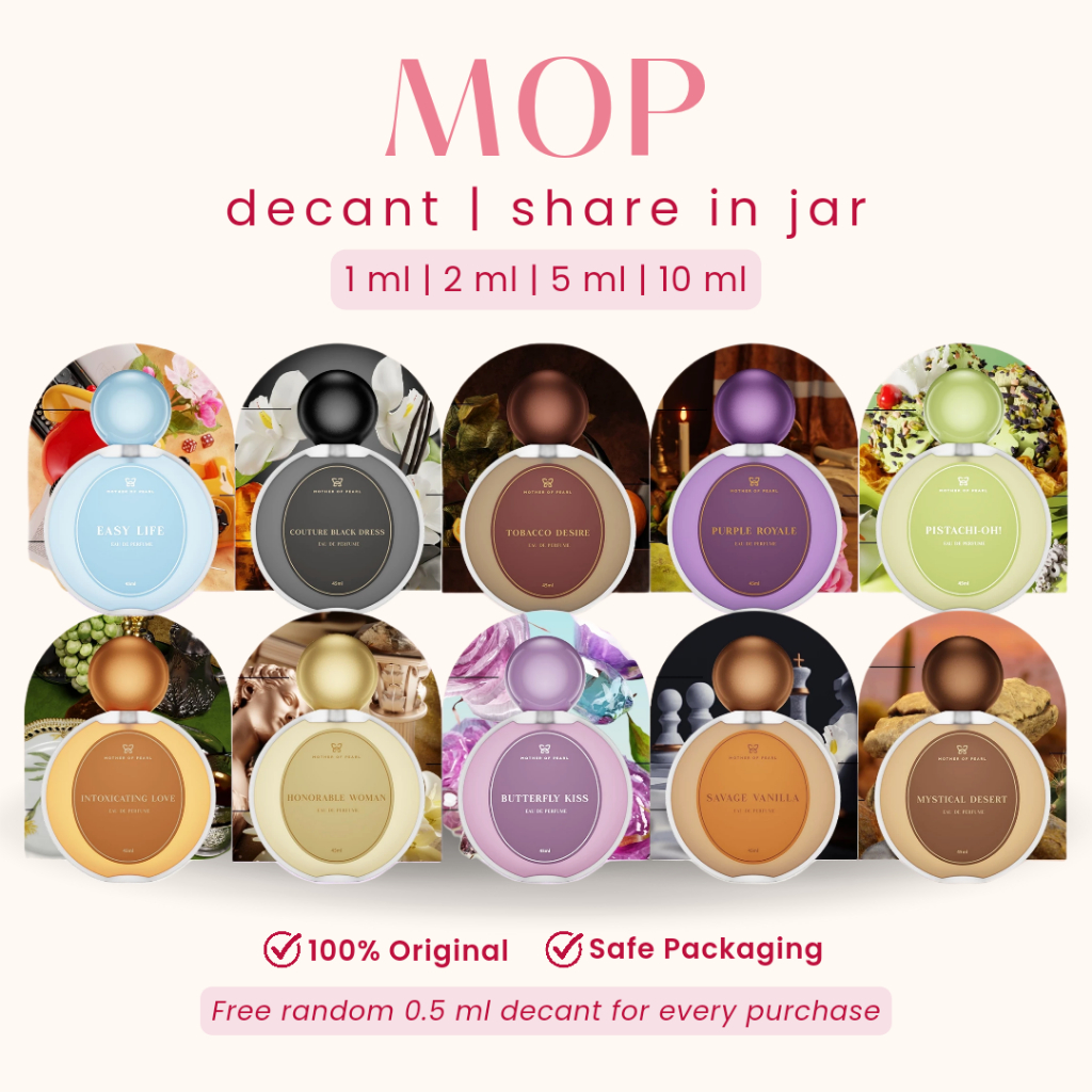 Jual [DECANT / SHARE IN JAR] MOP - Mystical Desert, Tobacco Desire ...