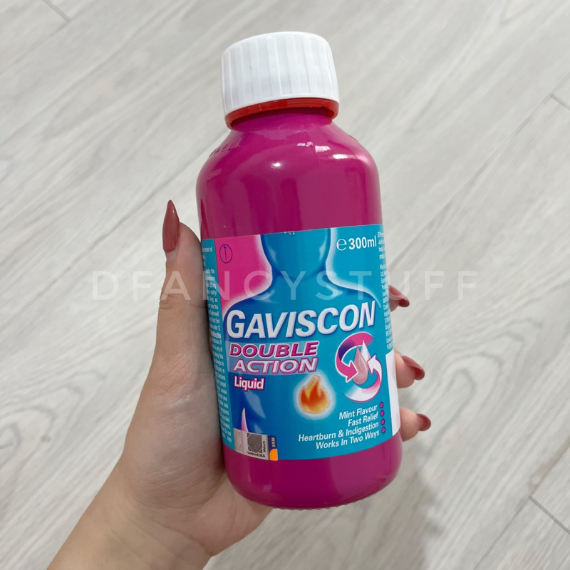 Jual Gaviscon Double Action Liquid 300ml Original - obat asam lambung ...