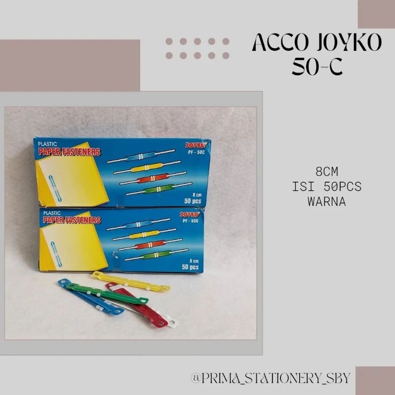Jual Acco/Paper Fastener Joyko PF-50C | Shopee Indonesia