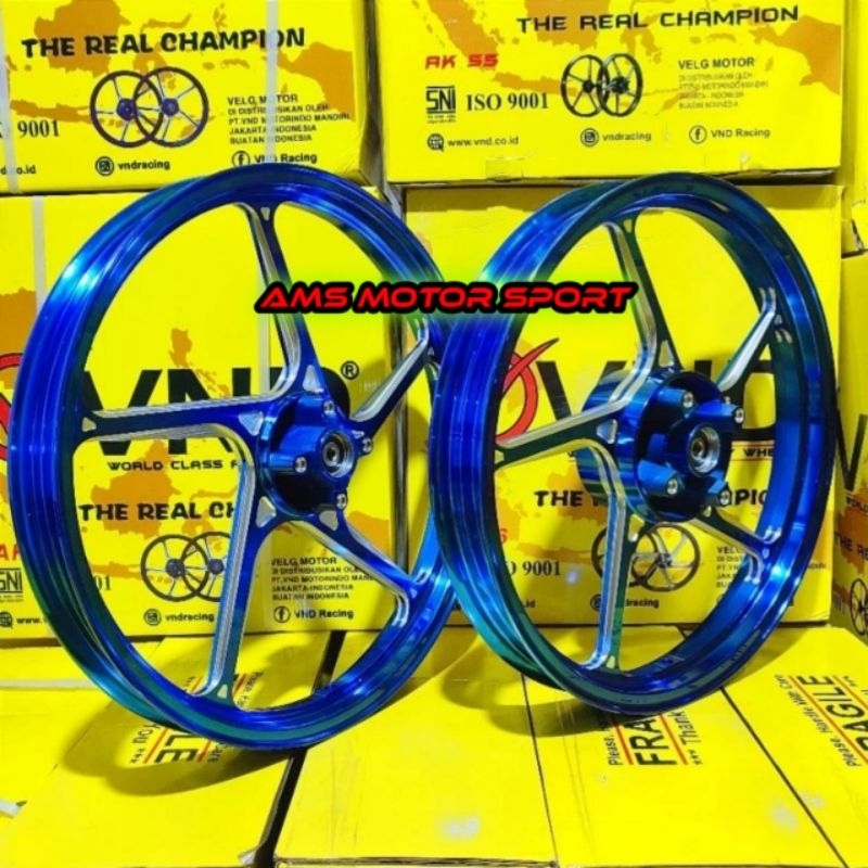 Jual VELG VND AK 55 F 1.60x17 & R 1.85x17 JUPITER MX NEW | Shopee Indonesia