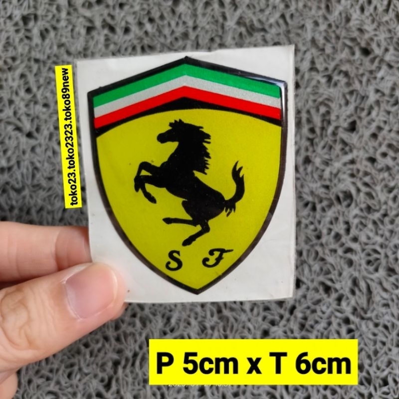 Jual stiker timbul Ferrari | Shopee Indonesia