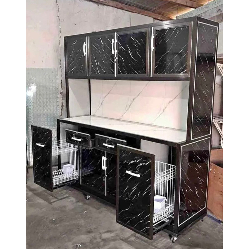 Jual Kitchen Set / Rak piring Aluminium / Rak Piring Kaca / Rak Piring ...
