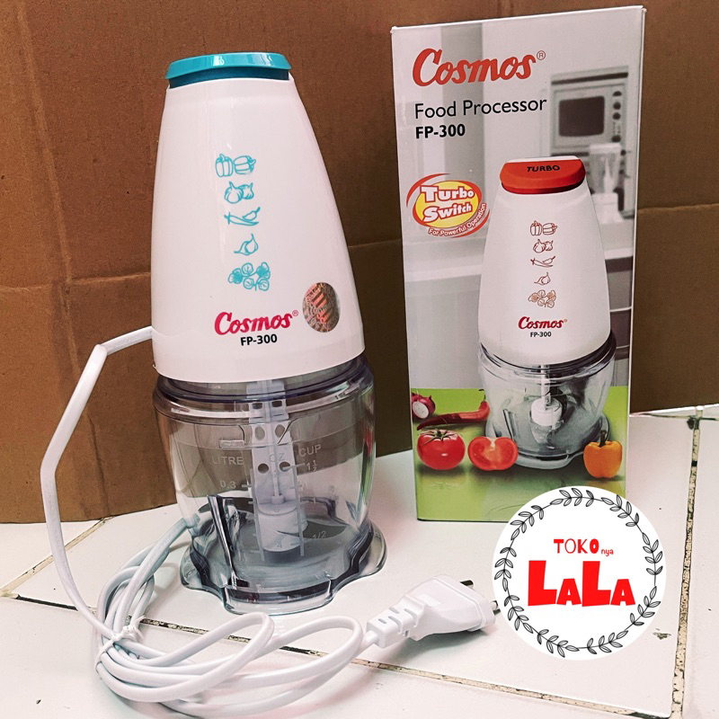 Jual PROMO‼️ Food Processor COSMOS FP-300 Blender Bumbu dengan tombol ...