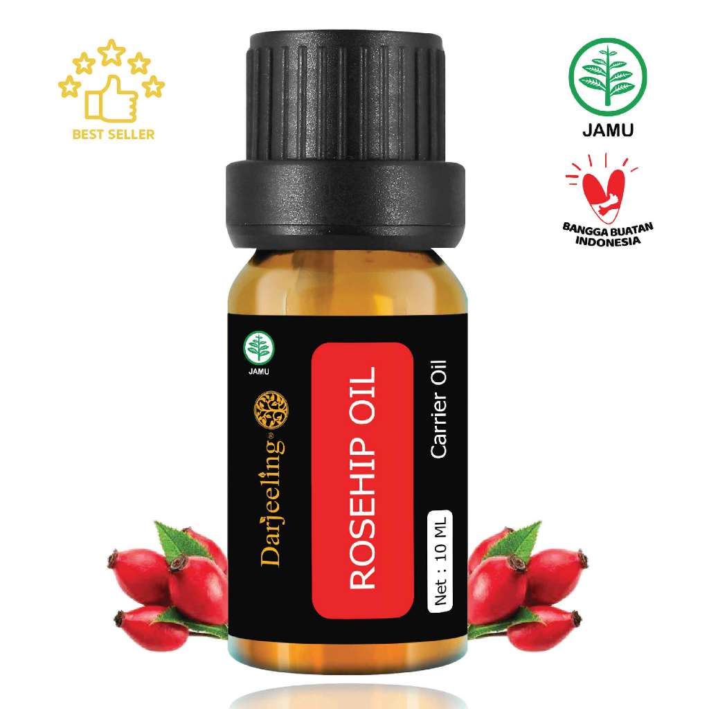 Jual Virgin Rosehip Oil Cold Pressed / Minyak Biji Mawar Carrier Oil 10 ...