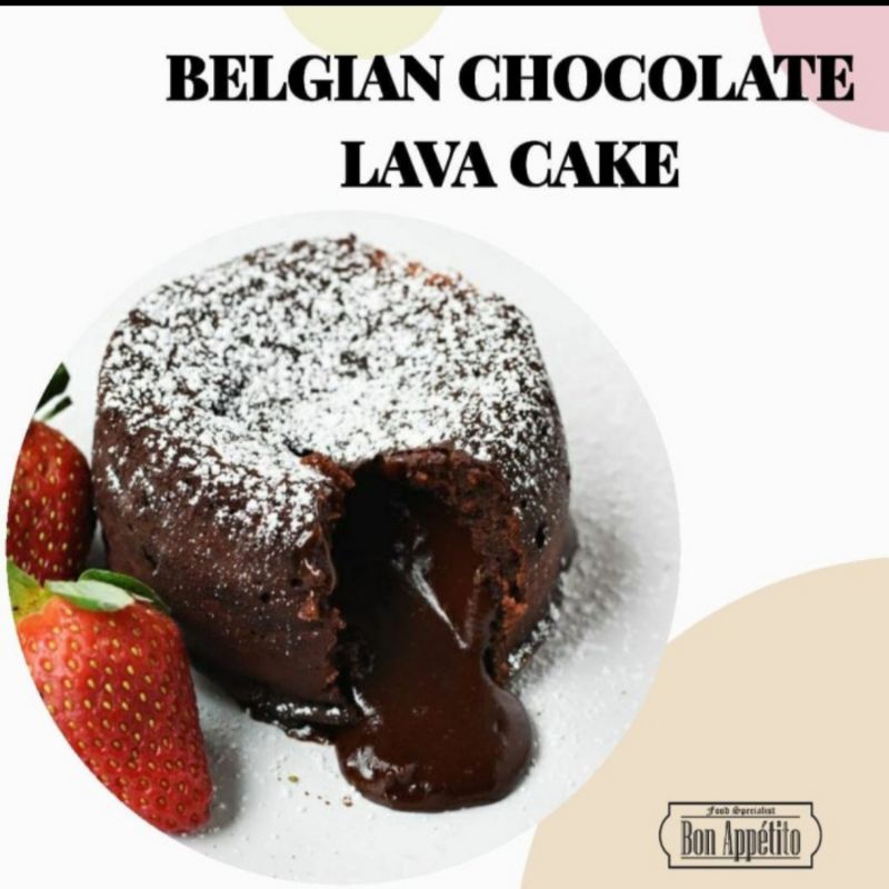Jual Chocolate Lava Cake Large / Coklat / Ready to Eat / Kue / Roti ...