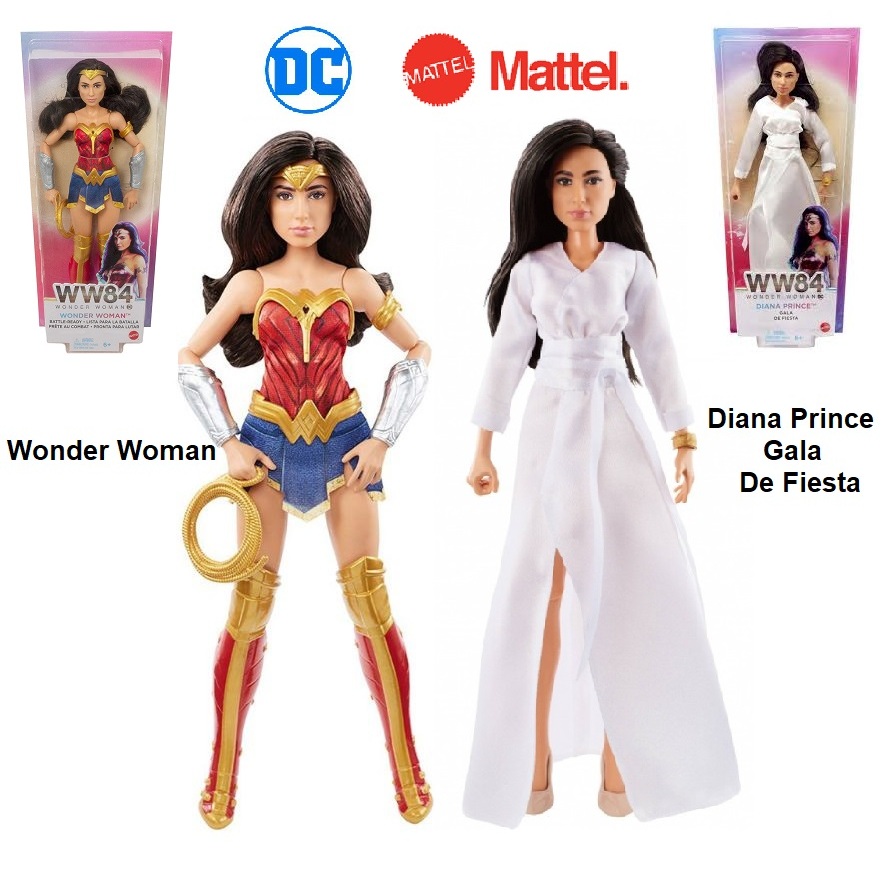 Jual Mattel DC Comics Wonder Woman / Diana Prince Gala Barbie Doll WW84 ...