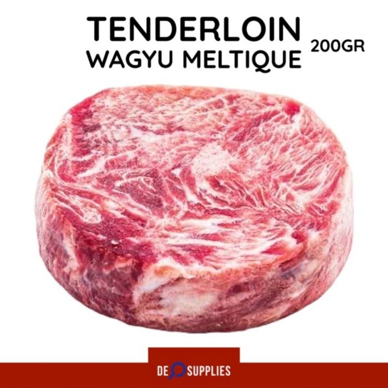 Jual Tenderloin Wagyu Meltique 200gr - Steak Meltik Sapi Beef Premium ...