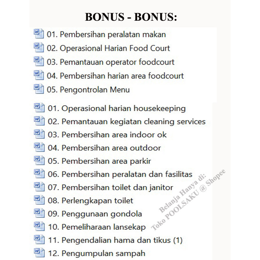 Jual Software SOP Hotel Motel Hostel Wisma Losmen Penginapan Guest ...