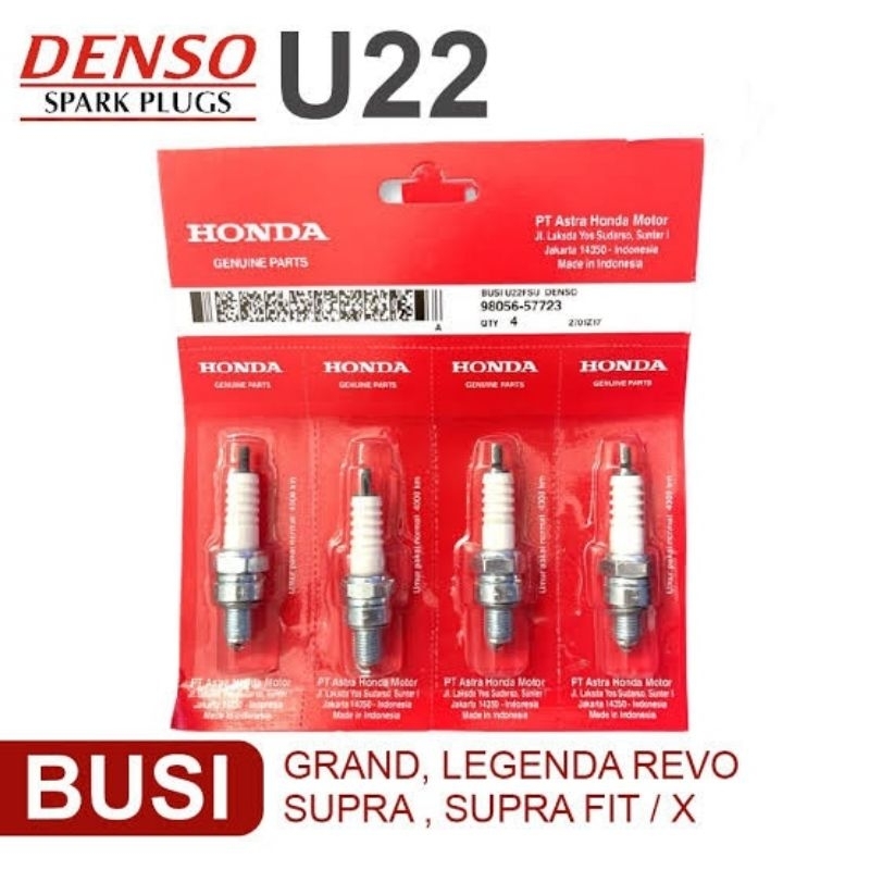 Jual Busi Denso U22 Honda Grand Supra X Revo Yamaha Mio Jupiter Lama ...
