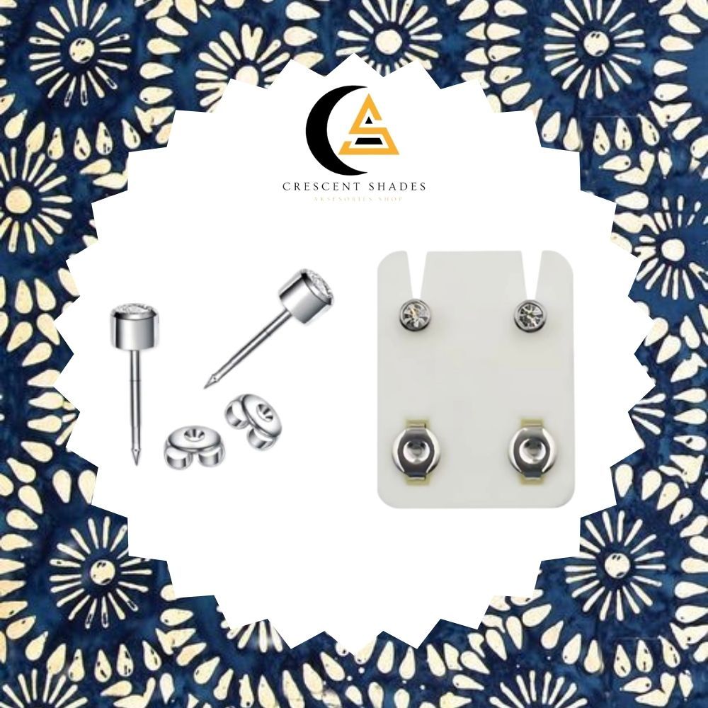 Jual Anting Tindik/Tembak Keren Bahan Stainless Sepasang Untuk Pria Dan ...