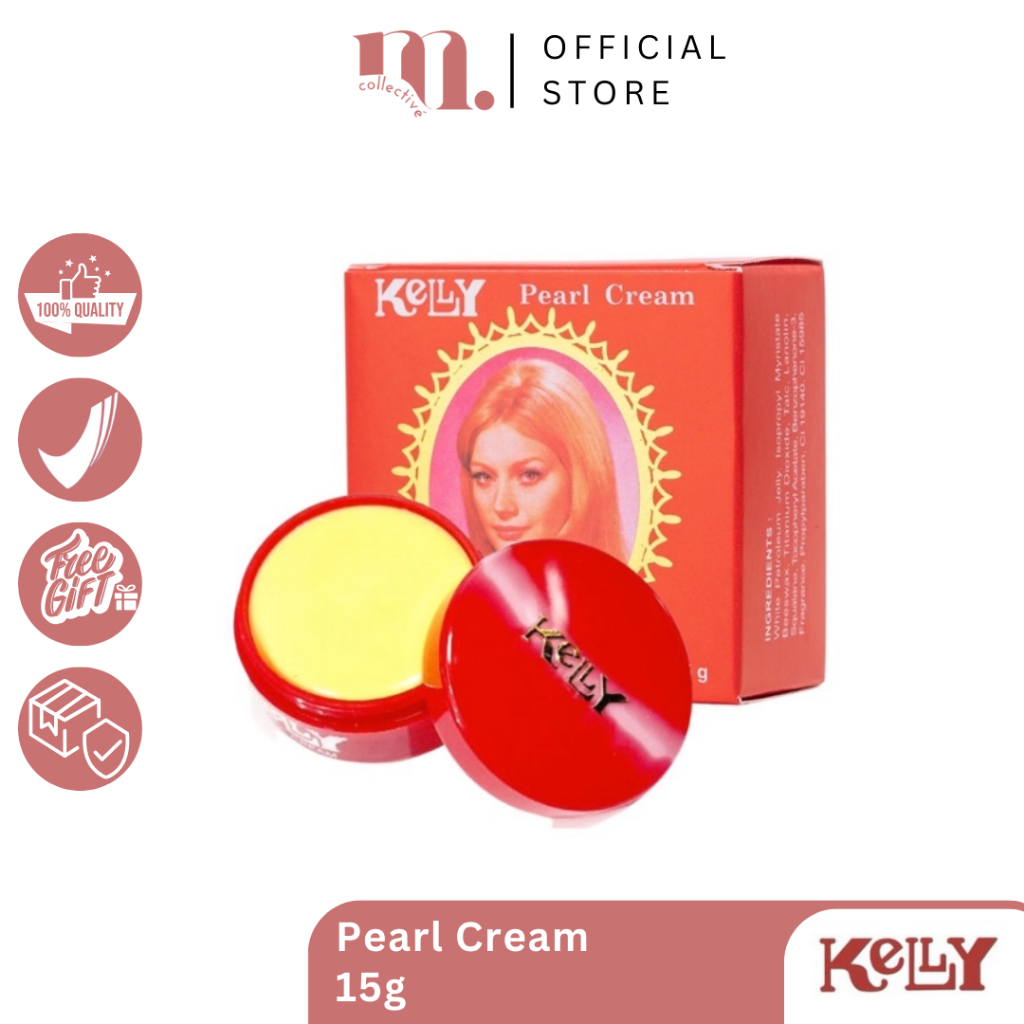 Jual KELLY Pearl Cream 15g | Shopee Indonesia