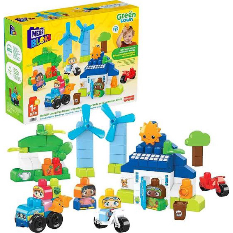 Jual Fisher Price Mega Bloks Build and Learn Eco House 92 pcs | Shopee ... Jual Fisher Price Mega Bloks Build and Learn Eco House 92 pcs | Shopee ...