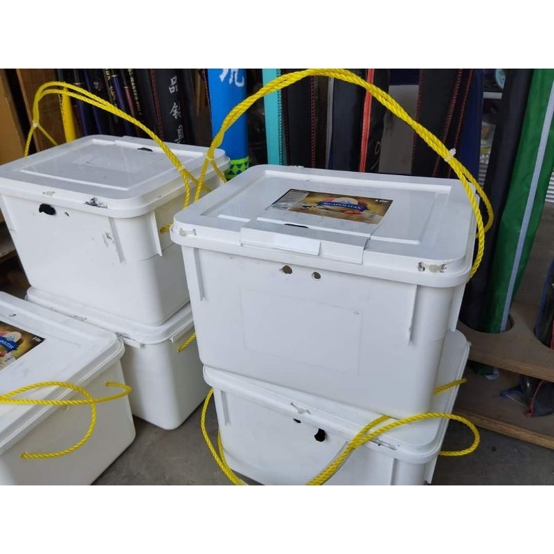 Jual ember udang hidup ukuran box eskrim 8liter | Shopee Indonesia