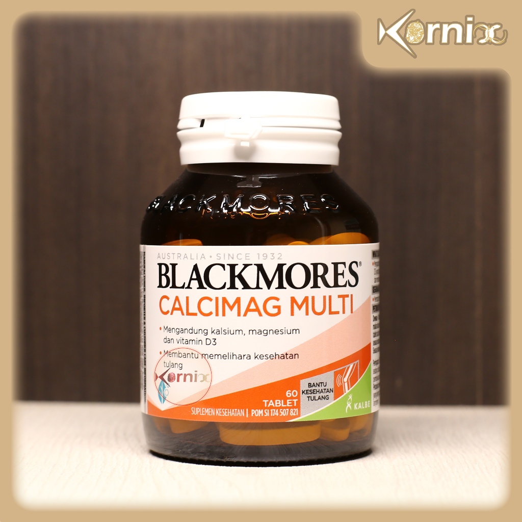 Jual Blackmores Calcimag Multi 30 60 Tablet — Suplemen Kalsium Magnesium Vitamin D3 untuk ...