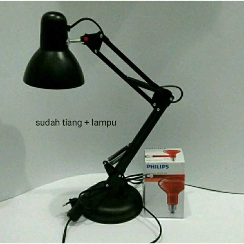 Jual Lampu Infared terapi PHILIPS ORI 100W + Tiang penyangga khusus ...