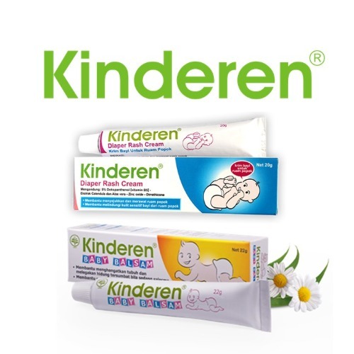 Jual Kinderen Diaper Rash Cream 20gr Ruam Popok Merah Salep Gatal Anak ...