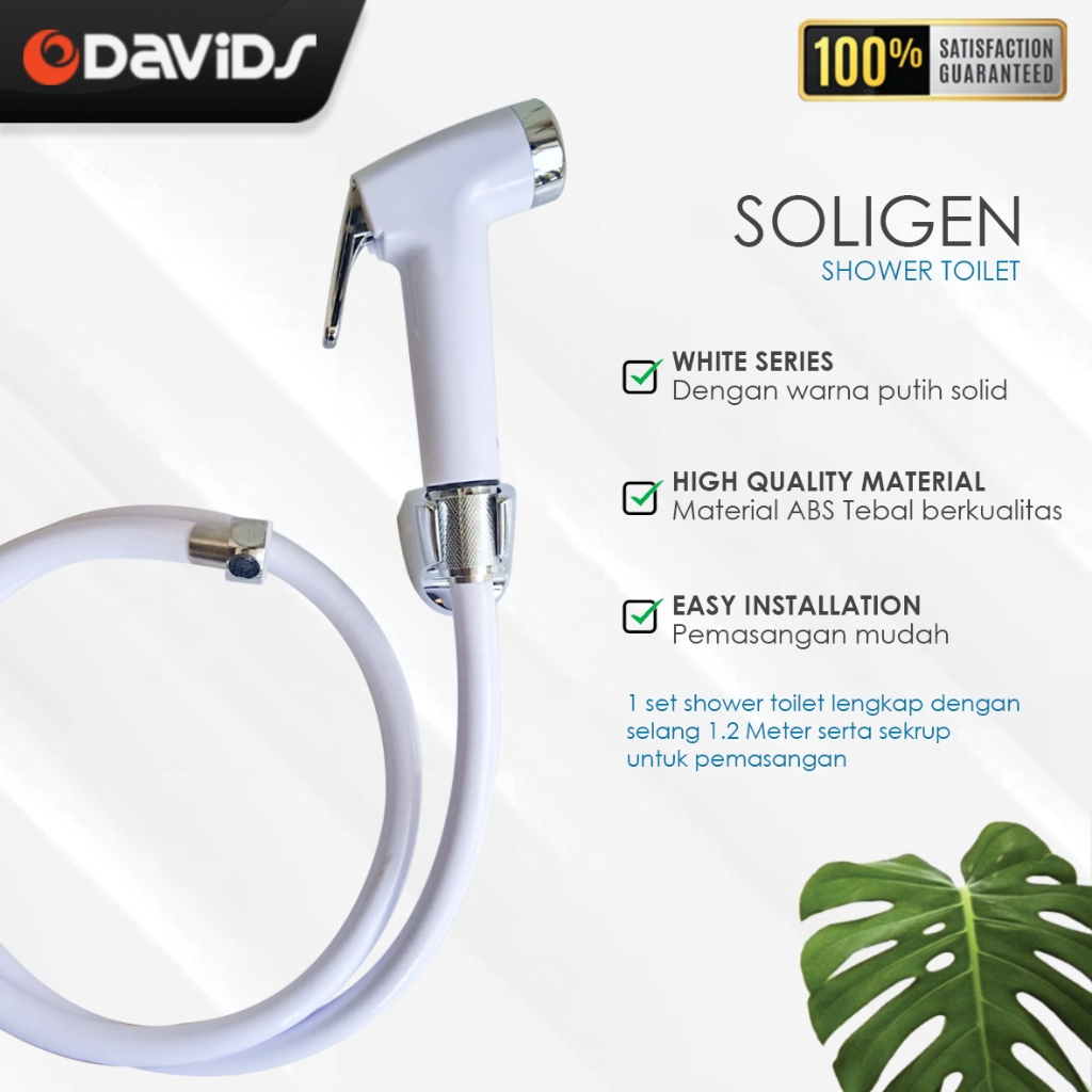 Jual Jet Shower Toilet Closet Duduk Sower Wc Cebok Bidet Kloset Soligen | Shopee Indonesia
