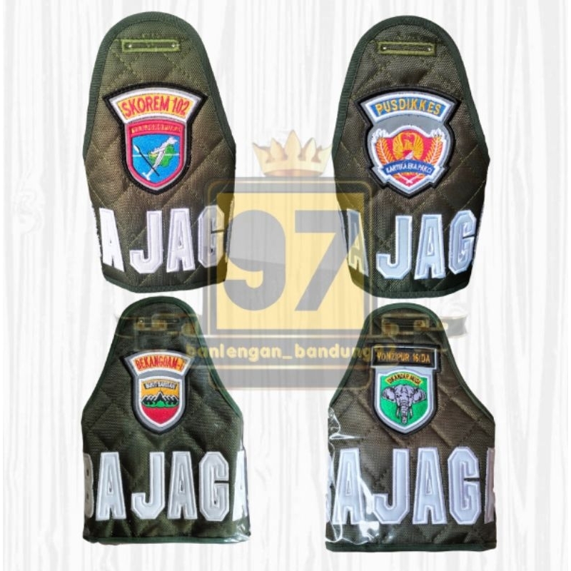 Jual ban lengan ba jaga (bisa request kodam dan kodim/lokasi) | Shopee ...