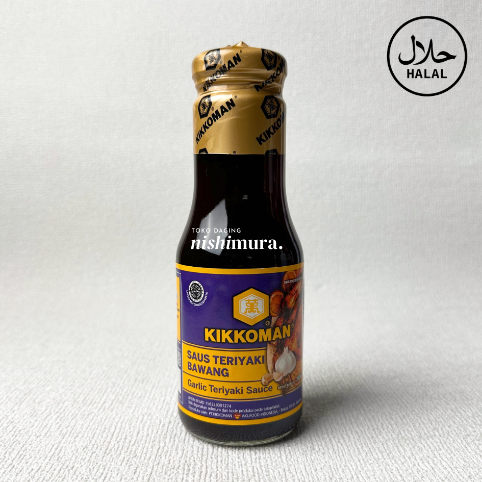 Jual Kikkoman Garlic Teriyaki Sauce Saus Bumbu Saos Jepang Nishimura ...