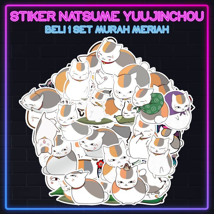 Jual [1 Set] Stiker Natsume Yuujinchou (Natsume's Book of Friends ...