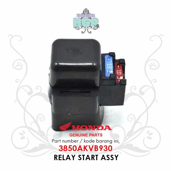 Jual Bendik Stater Vario 110 Karbu (Relay Start Assy) Ori AHM Beat ...