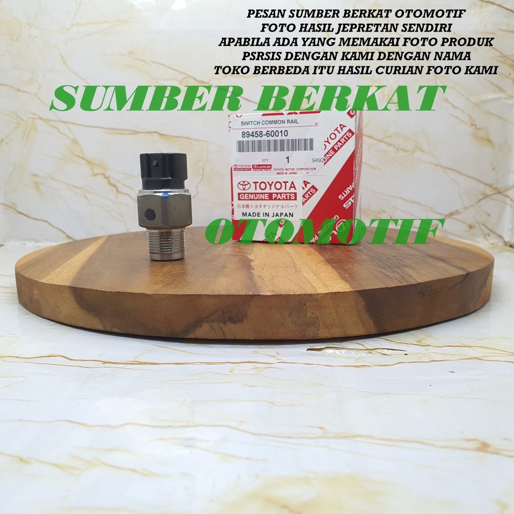 Jual SENSOR FUEL PRESSURE SENSOR COMMON RAIL INNOVA FORTUNER HILUX ...