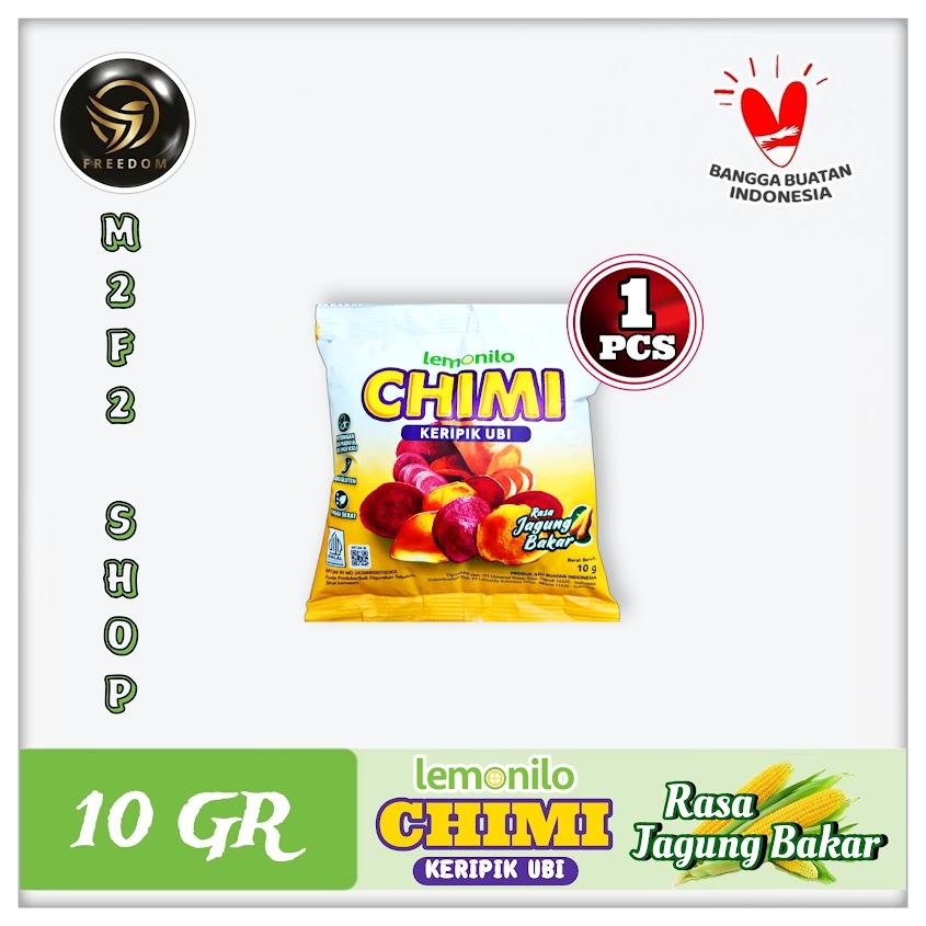 Jual Lemonilo Chimi Kripik Ubi Rasa Jagung Bakar Sachet - 10 gr (Kemasan Satuan) | Shopee Indonesia