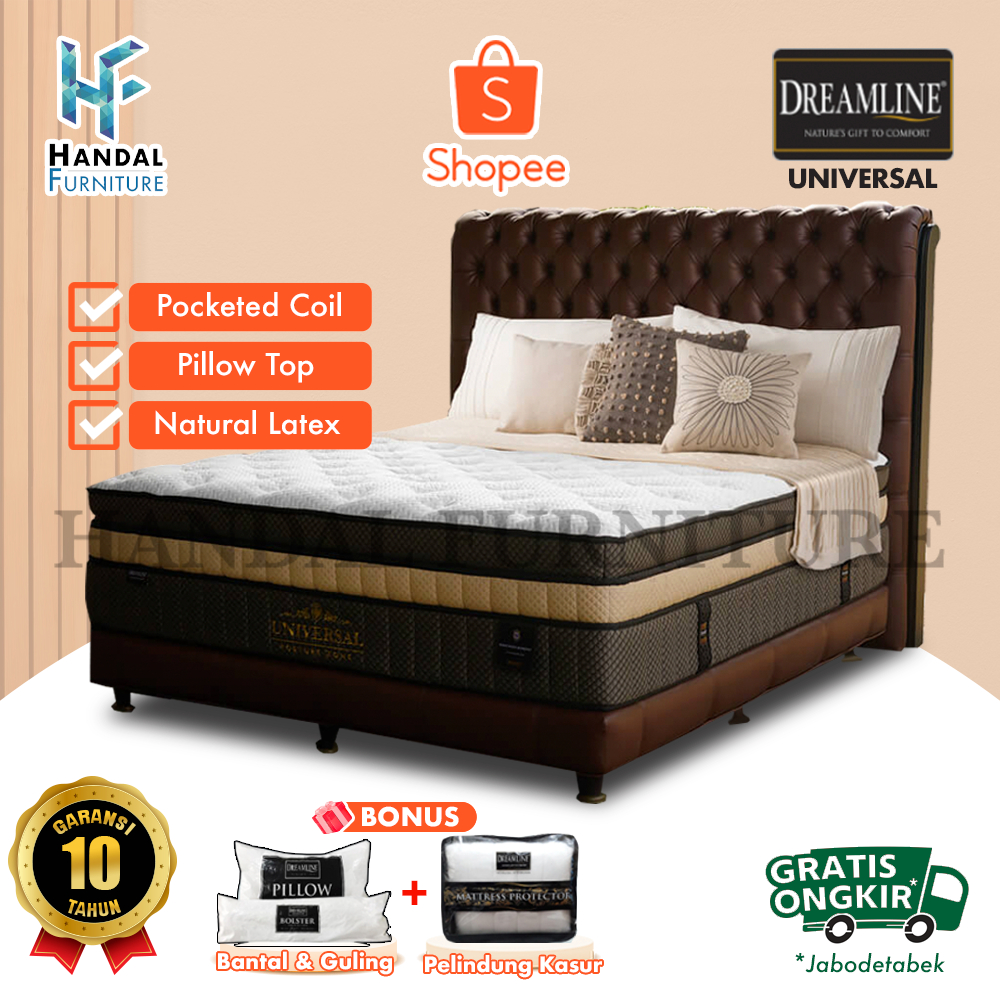 Jual Dreamline Set Kasur Springbed Universal | Shopee Indonesia