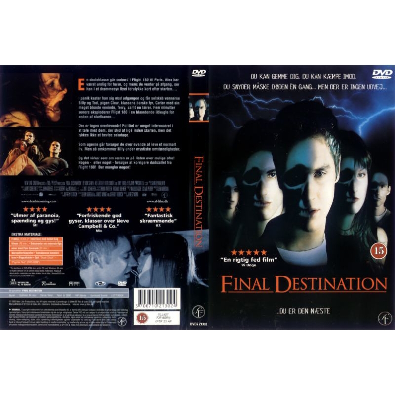 Jual Kaset Film Final Destination vol.1 HD Original - Kaset Film ...