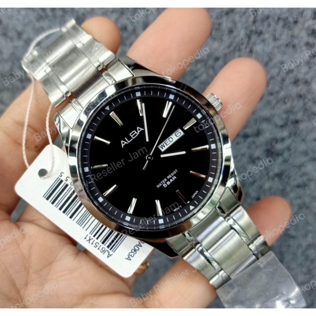 Jual Alba AJ6151#AJ6151#Alba AJ6151X#AJ6151X1#jam tangan pria Alba ...