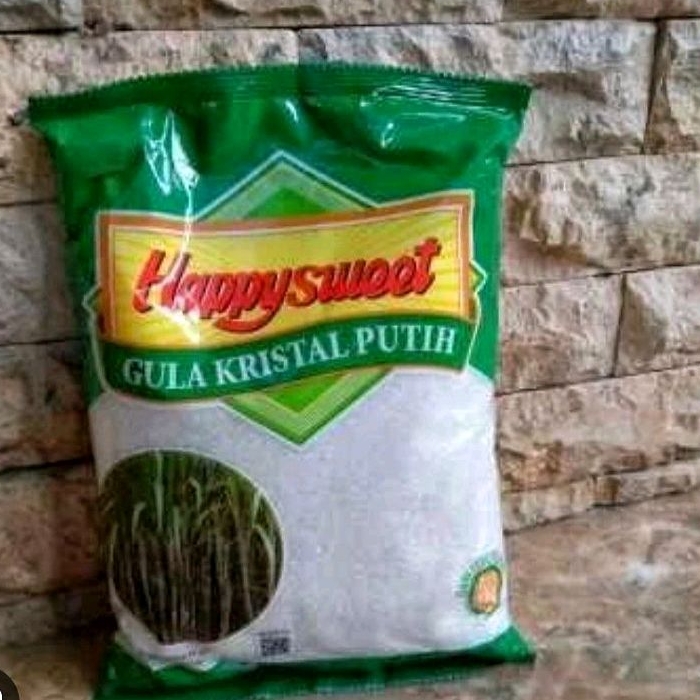 Jual Happy Sweet Gula Pasir Premium 1kg | Shopee Indonesia