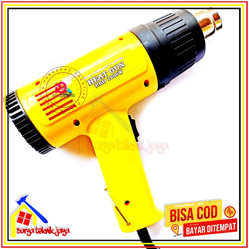 Jual [cuci gudang] H&L Hot Air Gun - Pemanas Sticker Oracal - Pemanas ...