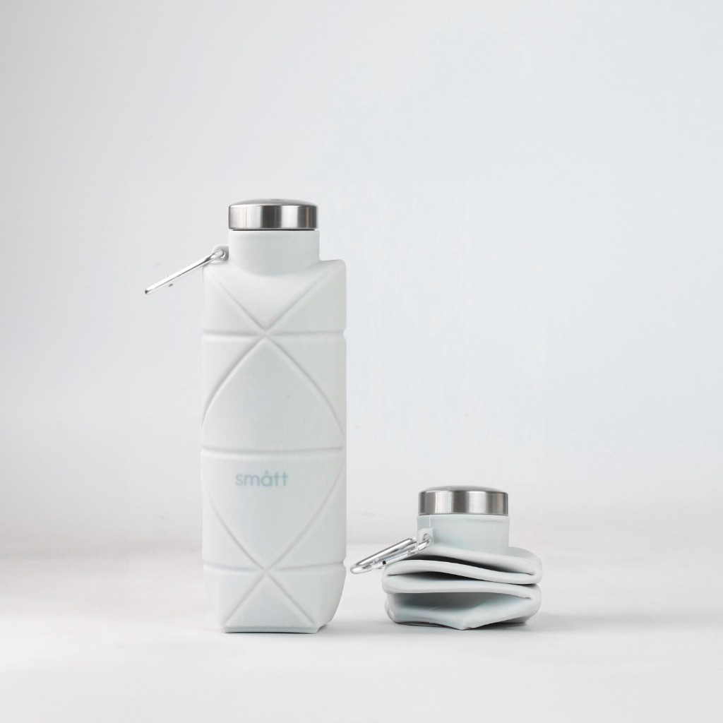 Jual Smatt Origami Bottle / Foldable Botol Minum Lipat - Light Grey ...