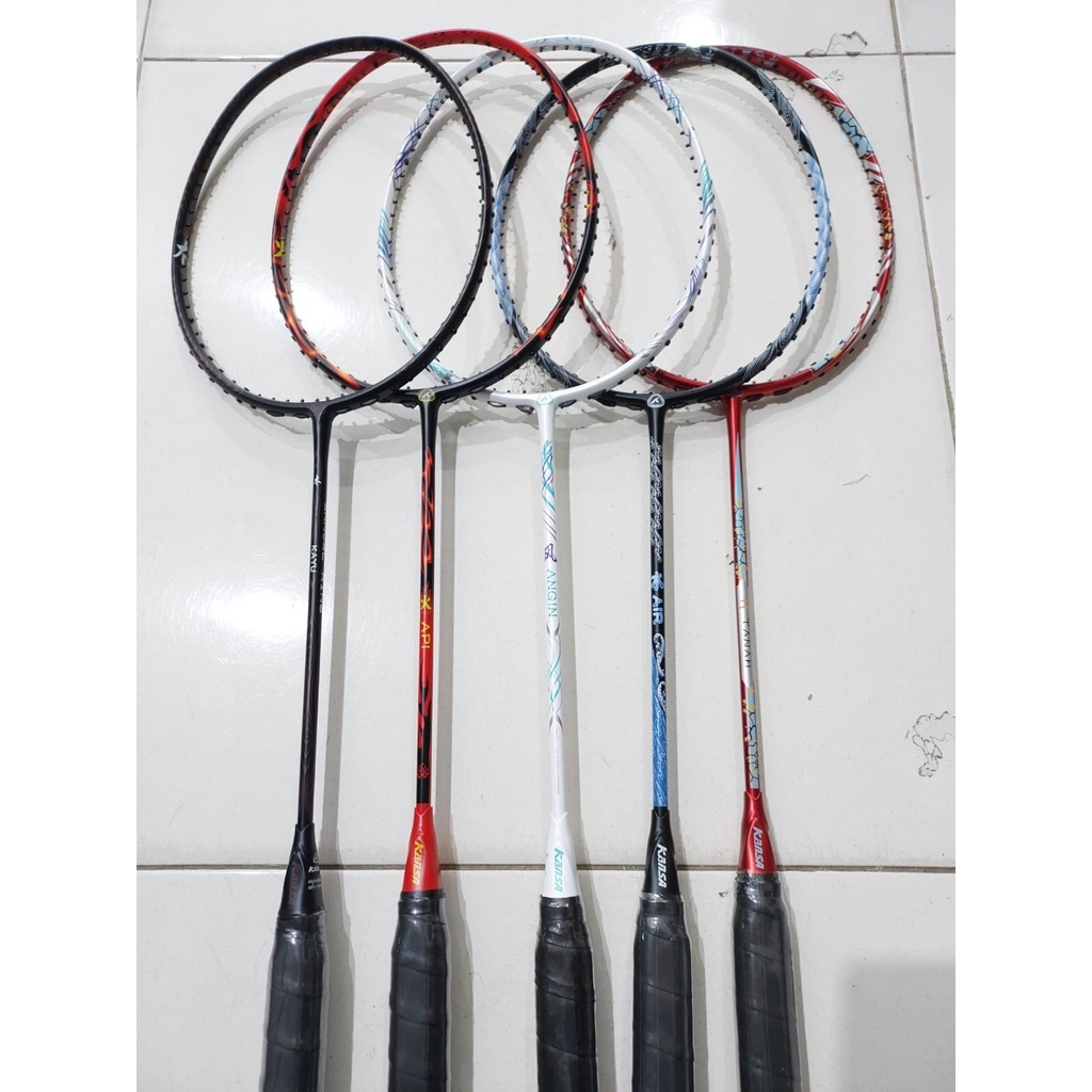 Jual RAKET BADMINTON KANSA TORNADO 100 DAN 200 FREE PASANG SENAR ...