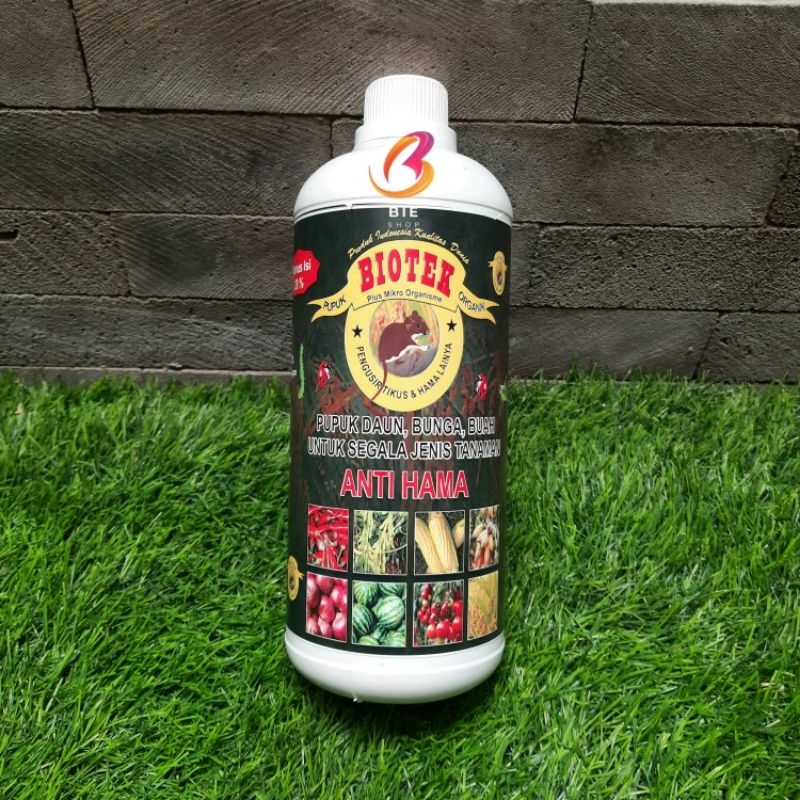 Jual Pupuk Organik Biotek 1 Liter - Pupuk Cair,Daun,Bunga,Buah Anti ...