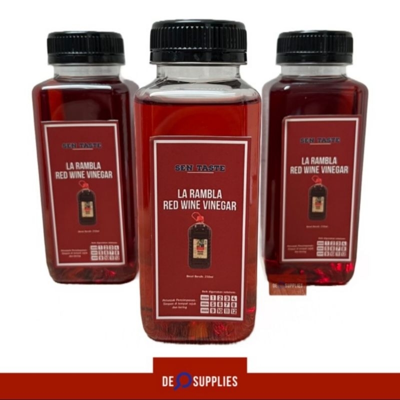Jual La Rambla Red Wine Vinegar Repack 250ml - Larambla Cuka Anggur ...
