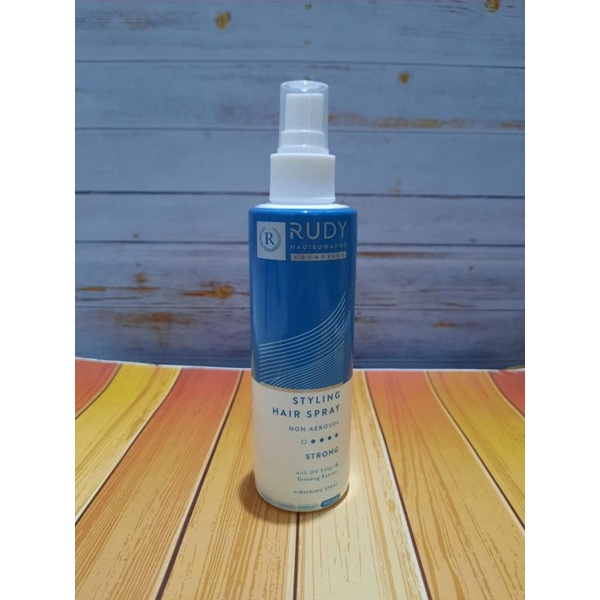 Jual Rudy Hadisuwarno Styling Hair Spray Strong / Pengeras Rambut ...