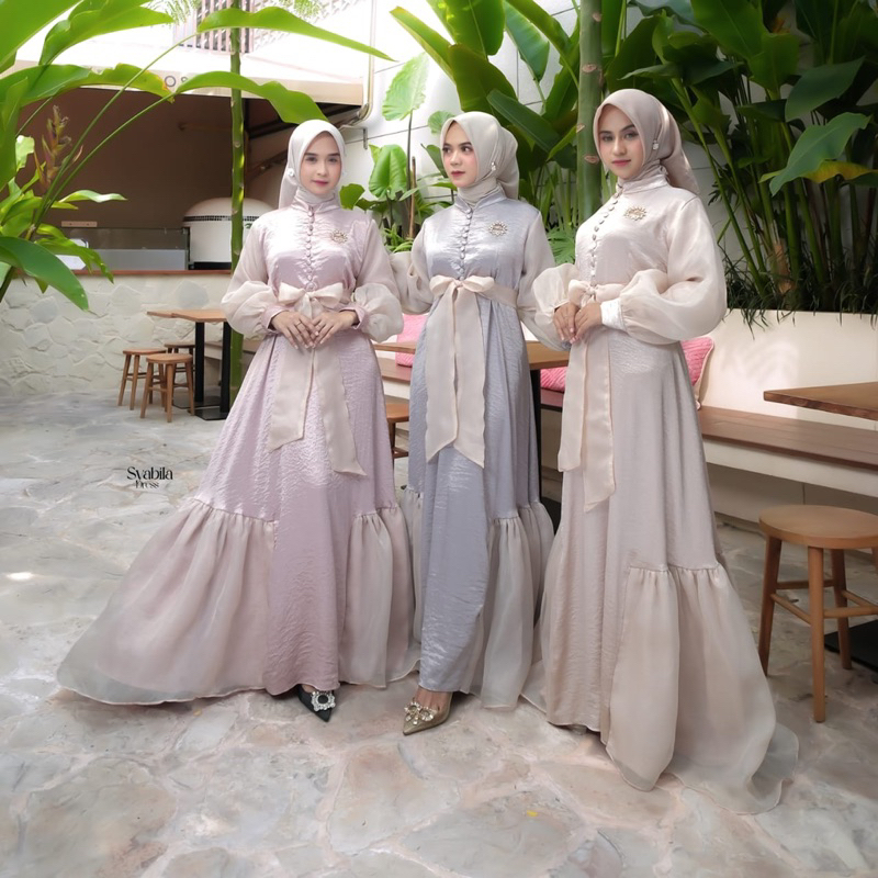 Jual SYABIL DRESS Fress Bross Seqaa Official || Dress muslim wanita ...