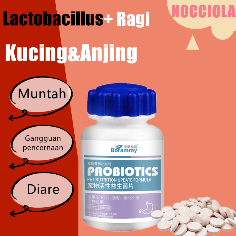 Jual Vitamin Kucing/probiotik kucing/ Probiotic Tablet / Vitamin Kucing ...