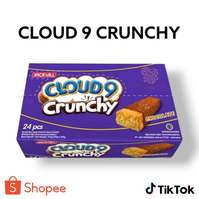 Jual CLOUD9 CRUNCHY 1PACK [ HARGA MURAH ] | Shopee Indonesia