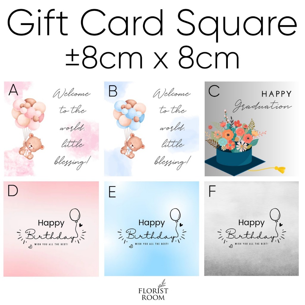 Jual Gift Card Square -Kartu Ucapan -hadiah -box | Shopee Indonesia